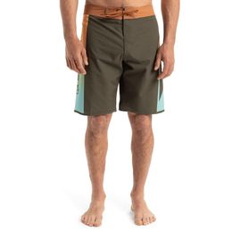 Quiksilver Boardshorts 'Surfsilk Holmes 20' Herren Gr&ouml;&szlig;e L/XL t&uuml;rkis / gelb / khaki