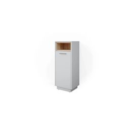 H&ouml;ffner Midischrank &brvbar; wei&szlig; &brvbar; Ma&szlig;e (cm): B: 38 H: 93 &raquo; H&ouml;ffner