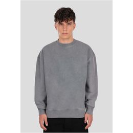 Dropsize Sweatshirt 'Raw Edges' male Grey size XS