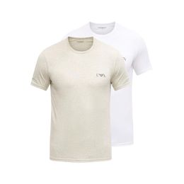 Emporio Armani Undershirt male Beige, White size XL
