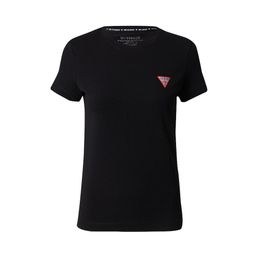 Guess T-Shirt Damen Größe XXS rot / schwarz / silber