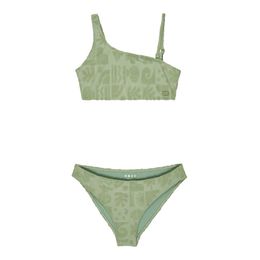 Roxy Bikini 'Beach Check' girl Green size 12