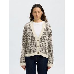 Selected Knit Cardigan female Grey size L