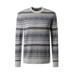 Pierre Cardin Pullover Herren Gr&ouml;&szlig;e XXXL rauchblau / hellbraun / grau / schwarz