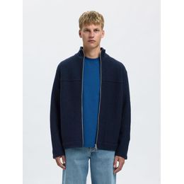 Selected Strickjacke Herren Gr&ouml;&szlig;e S dunkelblau