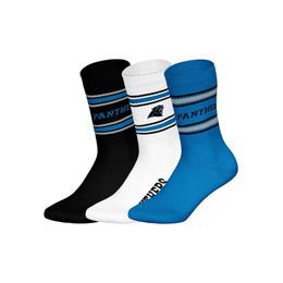 Huddle Socks ' NFL Karolina Panthers Crew ' male Blue, Black, White size 39-42