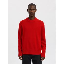 Selected Pullover Herren Gr&ouml;&szlig;e S rot