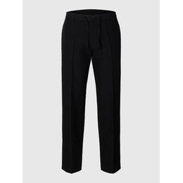 Selected Pleated Pants 'SLH196-Leroy' male Black size XS
