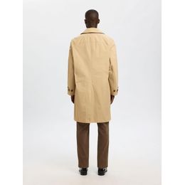Selected Between-Seasons Coat male Beige size XXL
