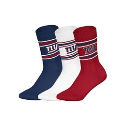 Huddle Socks ' NFL New York Giants Crew ' male Blue, Red, White size 39-42