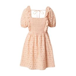 Dorothy Perkins Kleid Damen Gr&ouml;&szlig;e 38 apricot Winterkleid
