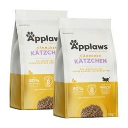 Applaws Trockenfutter Kitten, H&auml;hnchen 2x7,5 kg