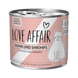 Hardys Love Affair Huhn und Shrimps Katzen-Nassfutter getreidefrei 12x200g