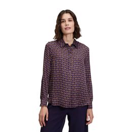Betty Barclay Bluse in Violett/ Schwarz/ Braun - 76% | Gr&ouml;&szlig;e 44 | Damen-blusen