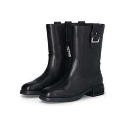 Liu Jo Leder-Boots in Schwarz - 65% | Gr&ouml;&szlig;e 38 | Damen-stiefel