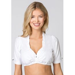 Stockerpoint Dirndlbluse in We&szlig; - 47% | Gr&ouml;&szlig;e 44 | Damen-dirndlblusen