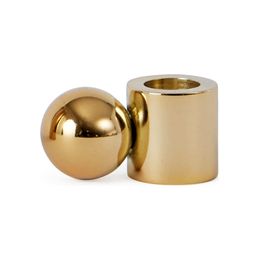 OYOY living design Kerzenst&auml;nder "Palloa" in Gold - (B)2 x (H)4 cm - 15% | Kerzen-vasen