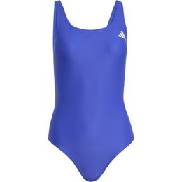 Adidas Ess Vbck Suit Schwimmanzug Damen - blau - Gr. 36 - Polyamid/Elastan