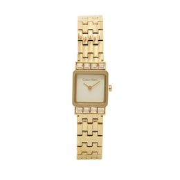 Calvin Klein Analog Watch 'Poise' female Gold size One Size