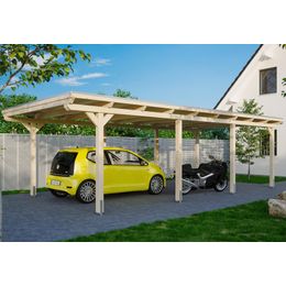 Skan Holz Einzelcarport SKANHOLZ, beige, Carports, "Emsland"