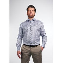 Eterna Herren Langarmhemd "COMFORT FIT", braun, Gr. 42, Twill, 100% cotton, Hemden, NON IRON (b&uuml;gelfrei)
