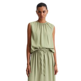 Marc O'Polo MARC O'POLO Damen Blusentop "aus LENZING ECOVERO "smooth sage, Gr. 46, unifarben, Obermaterial: 100% Viskose, Blusen