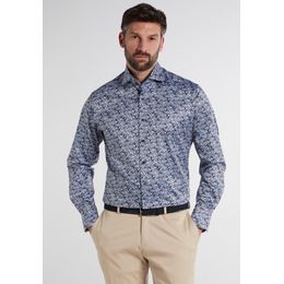 Eterna Herren Langarmhemd "MODERN FIT", blau, Gr. 42, Twill, 100% cotton, Hemden, NON IRON (b&uuml;gelfrei)