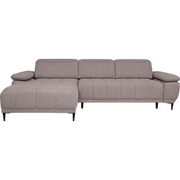 Ecksofa WERK2, B:277cm H:82cm T:177cmbeige, 92% Polyester, 8% Nylon, Wohnzimmer, Sofas, "Memo Focus-S"