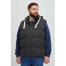 Blend Herren Kurzweste "BHJens Big & Tall"schwarz, Gr. 5XL, 80% Polyester, 20% Baumwolle, Westen, Stilvolle Steppweste