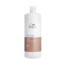 Damen Haarshampoo "Fusion Shampoo", 1.000mlweiß, Wella PROFESSIONALS, Haarpflegemittel, bessere Kämmbarkeit, reparierend und schützend, ohne