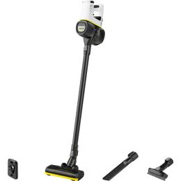 Kärcher KÄRCHER Akku-Bodenstaubsauger "VC 4 CORDLESS MYHOME", B:23,6cm H:111,5cm T:23cm, schwarz-weiß, Akkusauger, 2 Saugstufen, Laufzeit: 30 min.,
