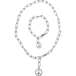 Urban Classics Damen Halsreif "Urban Classics Unisex", onesize, Eisen Zinksilber, Eisen, Zink, Halsketten