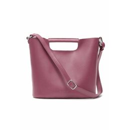 Gretchen Damen Schultertasche "Crocus Shoulderbag", pink, Leder, Taschen, aus italienischem Rindsleder