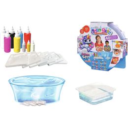 Simba Kinder Kreativset "Aqua Gelz Deluxe Set", bunt, Kreativsets, mit Glitzer und Glow in the Dark Effekt