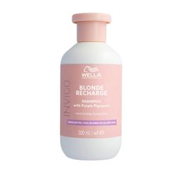 Damen Haarshampoo "Blonde Recharge Shampoo", 300mlweiß, Wella PROFESSIONALS, Haarpflegemittel, Lila Shampoo, Anti Gelbstich, spürbar weiche Haare