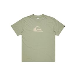 Quiksilver Damen T-Shirt "Comp Logo", beige, Gr. XS, 100% Baumwolle, Shirts