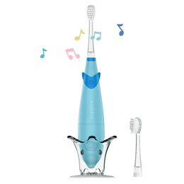 AILORIA Elektrische Kinderzahnbürste "Kinder-Schallzahnbürste BUBBLE BRUSH", blau, Elektrozahnbürsten