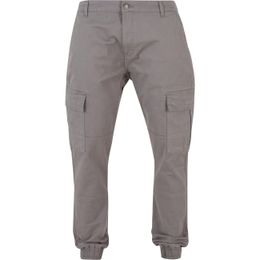 2Y STUDIOS Damen Cargohose "2Y Studios Herren 2Y Basic Cargo Jeans"grau, Gr. 32, unifarben, 98% Baumwolle, 2% Elasthan, Hosen