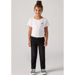 LEVI'S KIDS M&auml;dchen Stretch-Jeans "710 SUPER SKINNY FIT JEANS", schwarz, Gr. 16, Denim/Jeans, Obermaterial: 69% Baumwolle, 30% Polyester, 1%