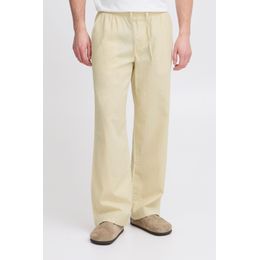 Blend Herren Leinenhose "BHVOLKER"bleached sand, Gr. L, unifarben, 55% Leinen, 45% Baumwolle, Hosen, Stilvolle Hose aus Leinenmix