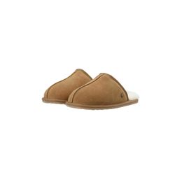Ca'Shott CA'SHOTT Damen Slipper "Ca'Shott Slippers CASLYNN", Gr. 39tan, Obermaterial: 100% Synthetik/Textil, Schuhe