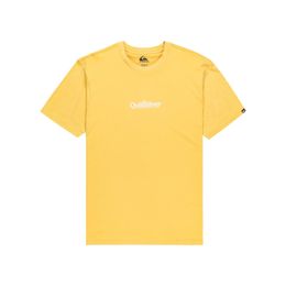 Quiksilver Jungen T-Shirt "Ev Fineline", gelb, Gr. 12, 100% Baumwolle, Shirts