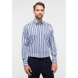 Eterna Herren Langarmhemd "COMFORT FIT"hellblau, Gr. 46, Satin, 100% Baumwolle, Hemden, NON IRON (b&uuml;gelfrei)