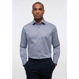 Eterna Herren Langarmhemd "MODERN FIT", blau, Gr. 40, Twill, 100% cotton, Hemden