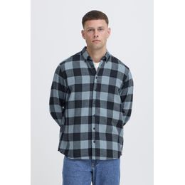 Flanellhemd Blend "BHBuster", Herren, Gr. S, US-Gr&ouml;&szlig;en, salute, Flanell, 100% Baumwolle, kariert, Basic, Basic normal, ohne Ausschnitt, mit Knopf, Hemden, L&auml;ssiges kariertes Langarmhemd im Baumf&auml;ller-Stil