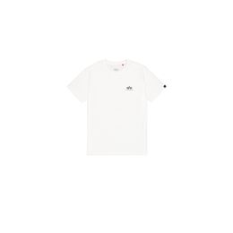 Damen T-Shirt "Backprint T-Shirt Camo Print", schwarz-wei&szlig;, Gr. XXL, Alpha Industries, Obermaterial: 100% Baumwolle, Shirts