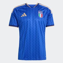 Damen Fu&szlig;balltrikot "Italien 26 Heimtrikot"boblau, Gr. L, adidas Performance, Obermaterial: 100% Polyester, Trikots