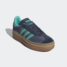 Damen Sneaker "GAZELLE BOLD", adidas originals, Gr. 40, blau, Leder, Synthetik, Schuhe
