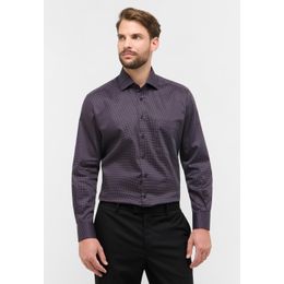 Eterna Herren Langarmhemd "COMFORT FIT"burgunder, Gr. 44, Satin, 100% Baumwolle, Hemden, NON IRON (b&uuml;gelfrei)