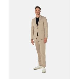 Thomas Goodwin Herren Anzug "2835-90"beige, Gr. 102, unifarben, 60% Polyester, 35% Viskose, 5% Elasthan, Anz&uuml;ge, mit schmalem Schnitt